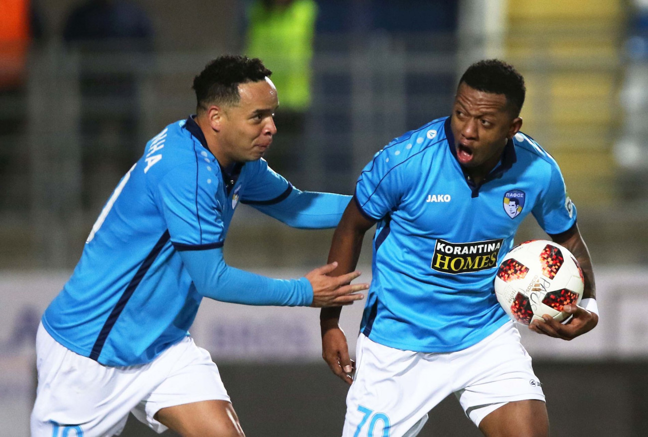 Cyprus Division 1 Match date: 18-09-2021 / 18:00 PAFOS FC vs A. E ...